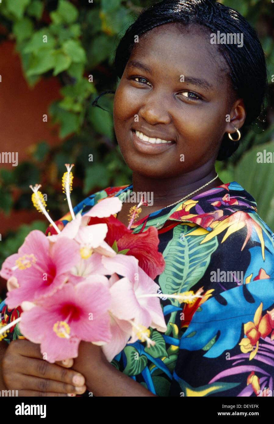 Bahamas hibiscus flower hi-res stock photography and images - Alamy
