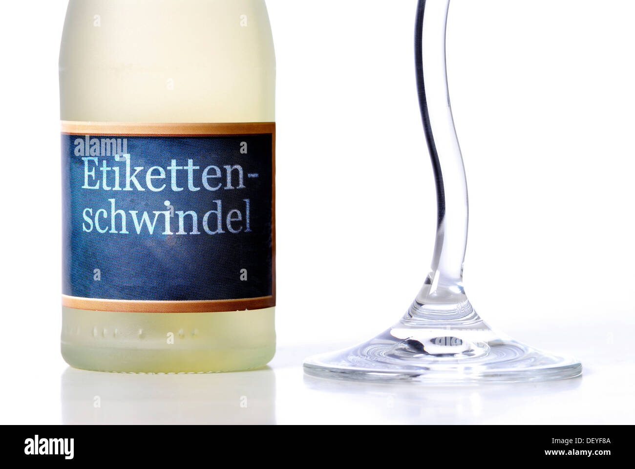 Bottle champagne interior Cut Out Stock Images & Pictures - Alamy