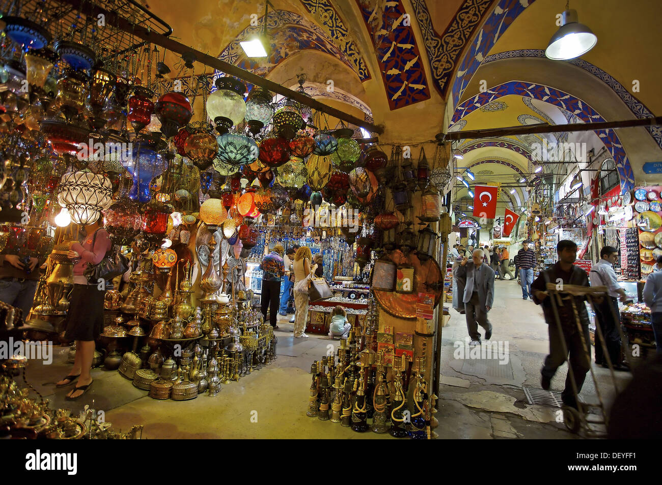 Grand Bazaar. Istanbul. Turkey Stock Photo - Alamy