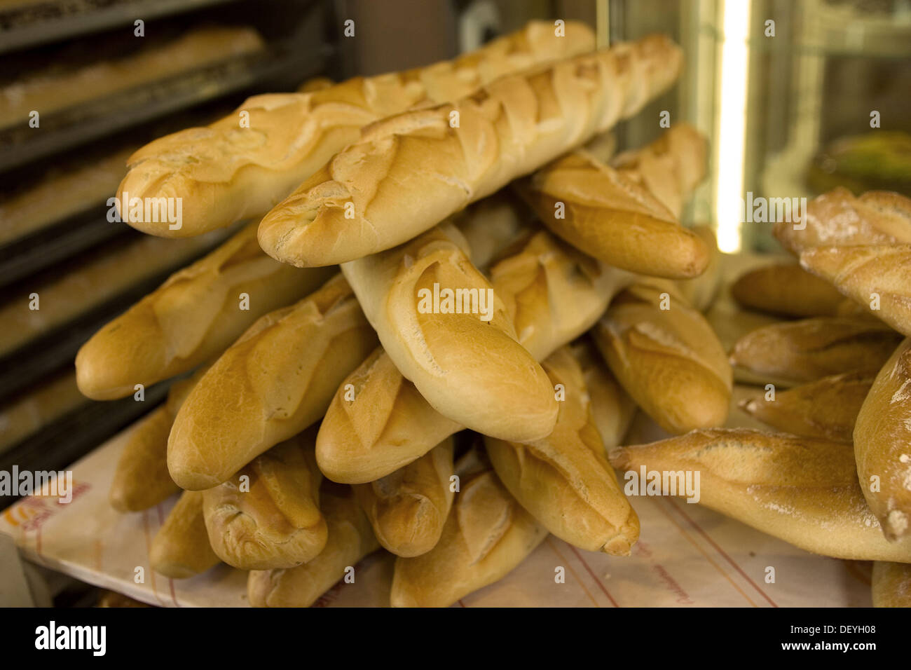 Baker shop interior hi-res stock photography and images - Alamy