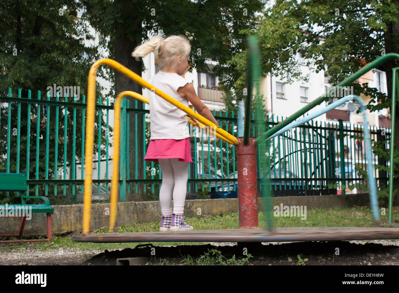 Children playing in the playground Stock Photo - Alamy