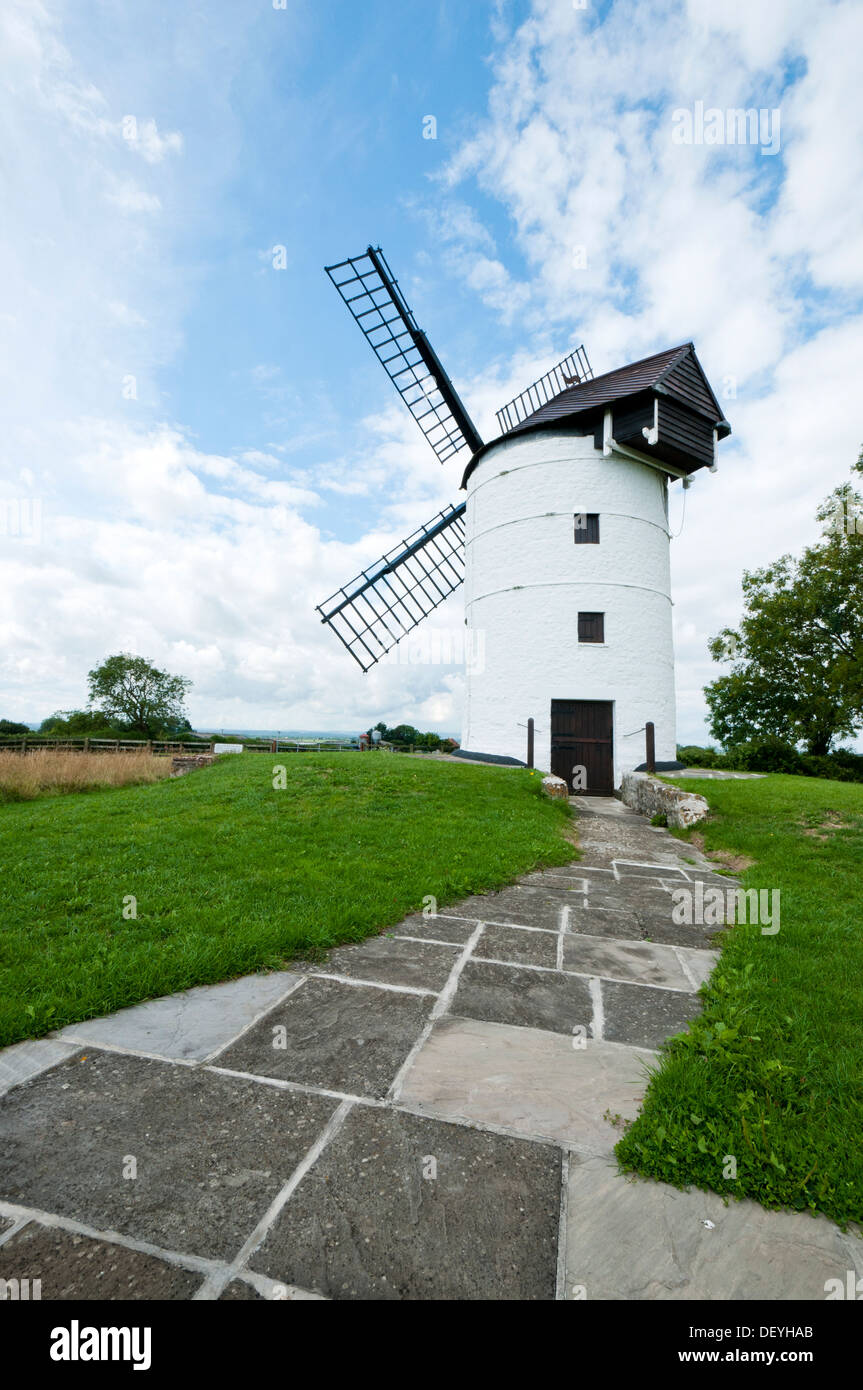 Ashton Windmill, Chapel Allerton, near Wedmore, Somerset Stock Photo ...