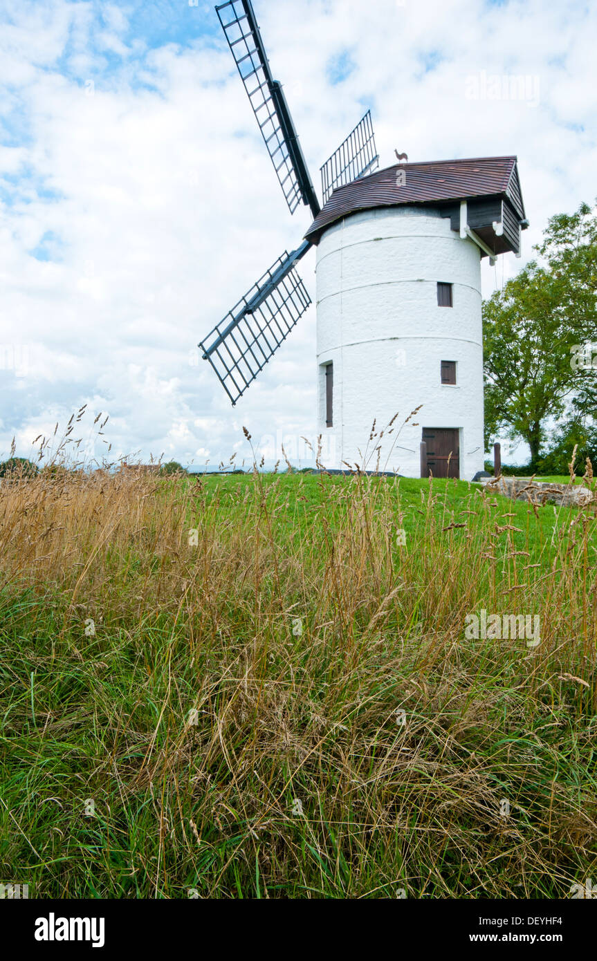 Ashton Windmill, Chapel Allerton, near Wedmore, Somerset Stock Photo ...
