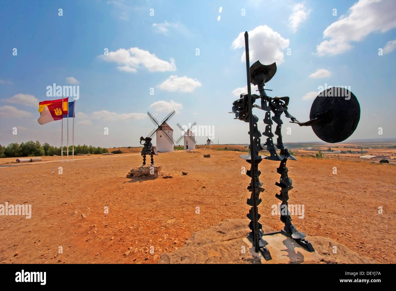 Monument don quijote hi-res stock photography and images - Alamy