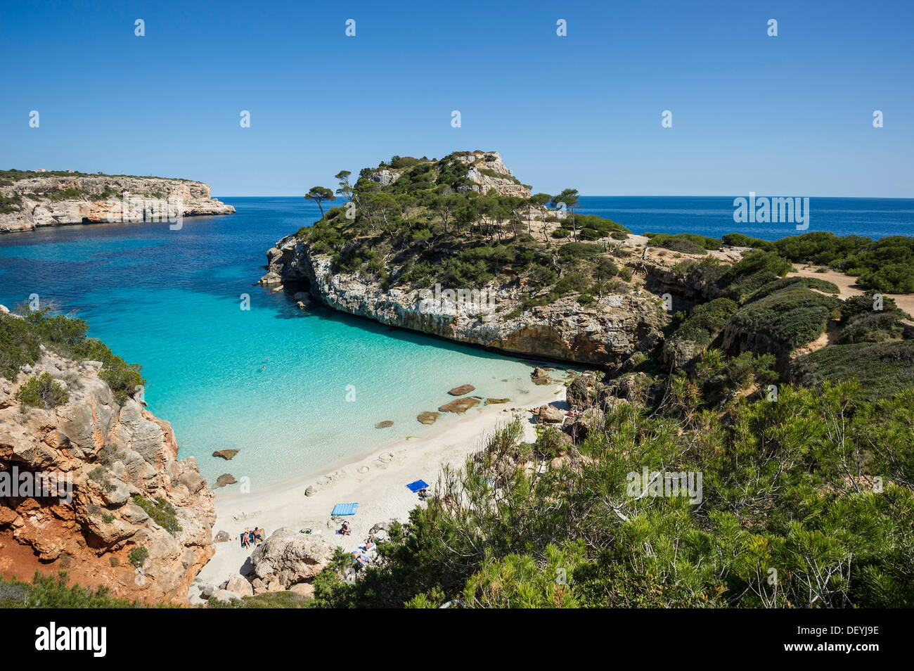 Majorca beach sea blue cala moro hi-res stock photography and images ...