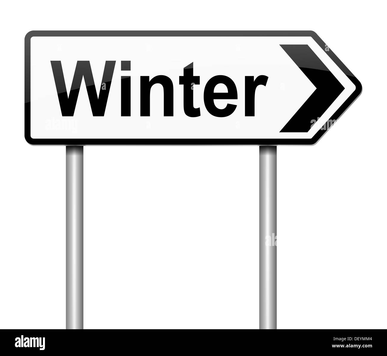End of road sign Black and White Stock Photos & Images - Alamy