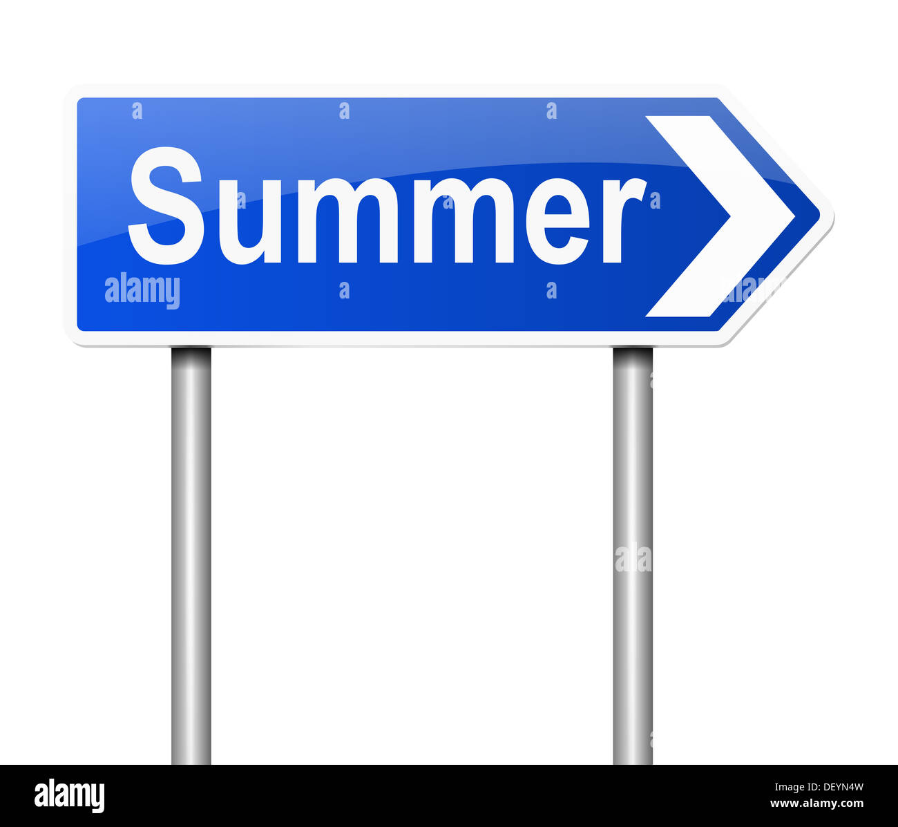 Summertime year Cut Out Stock Images & Pictures - Alamy