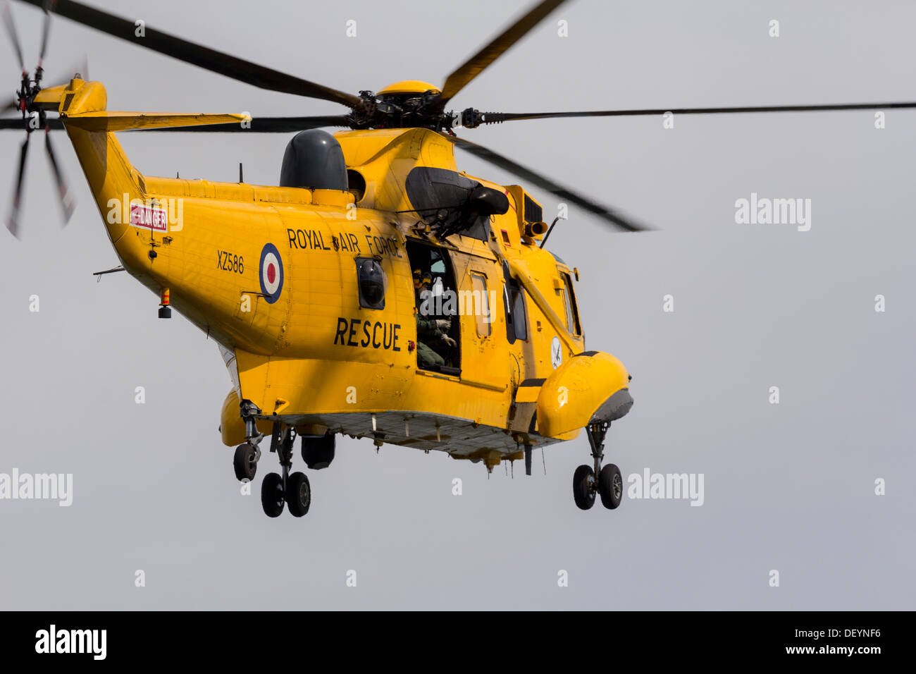 Yellow Rescue Helicopter
