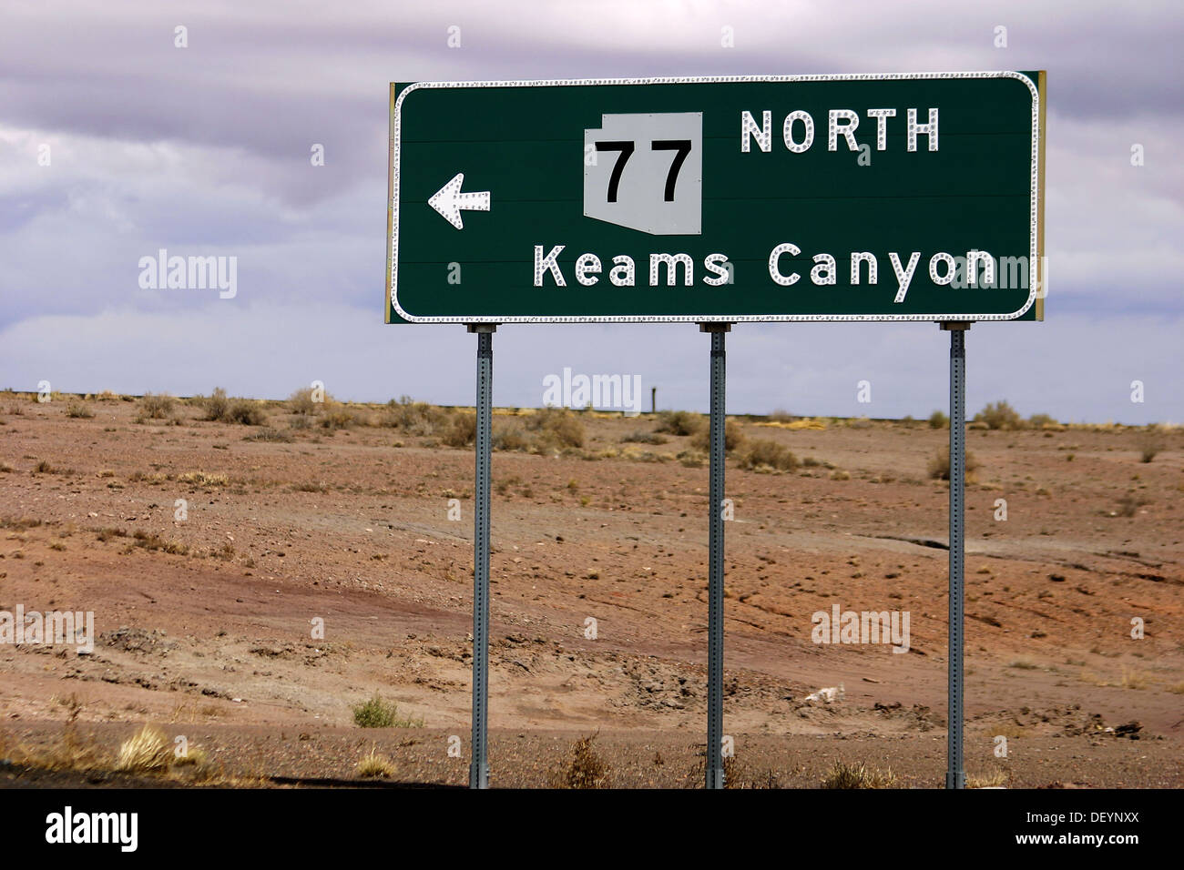 Highway 77 arizona hi-res stock photography and images - Alamy