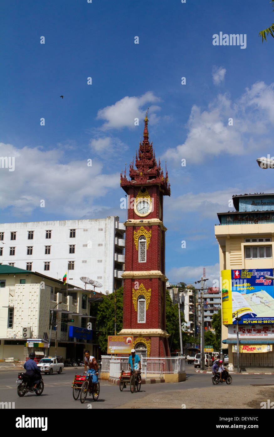 Myanmar clock tower hi-res stock photography and images - Alamy