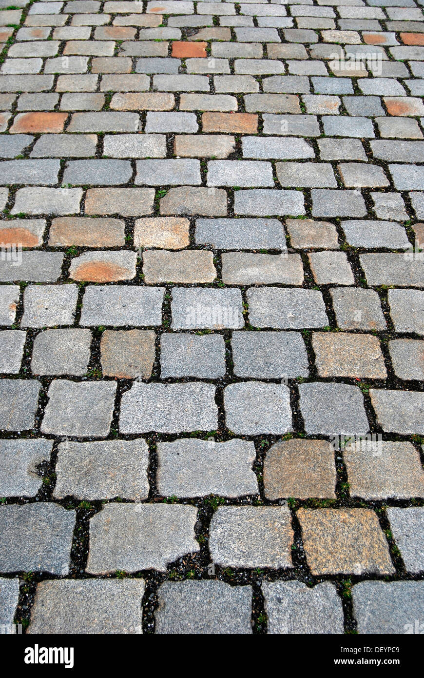 Top view cobblestone roads hi-res stock photography and images - Alamy
