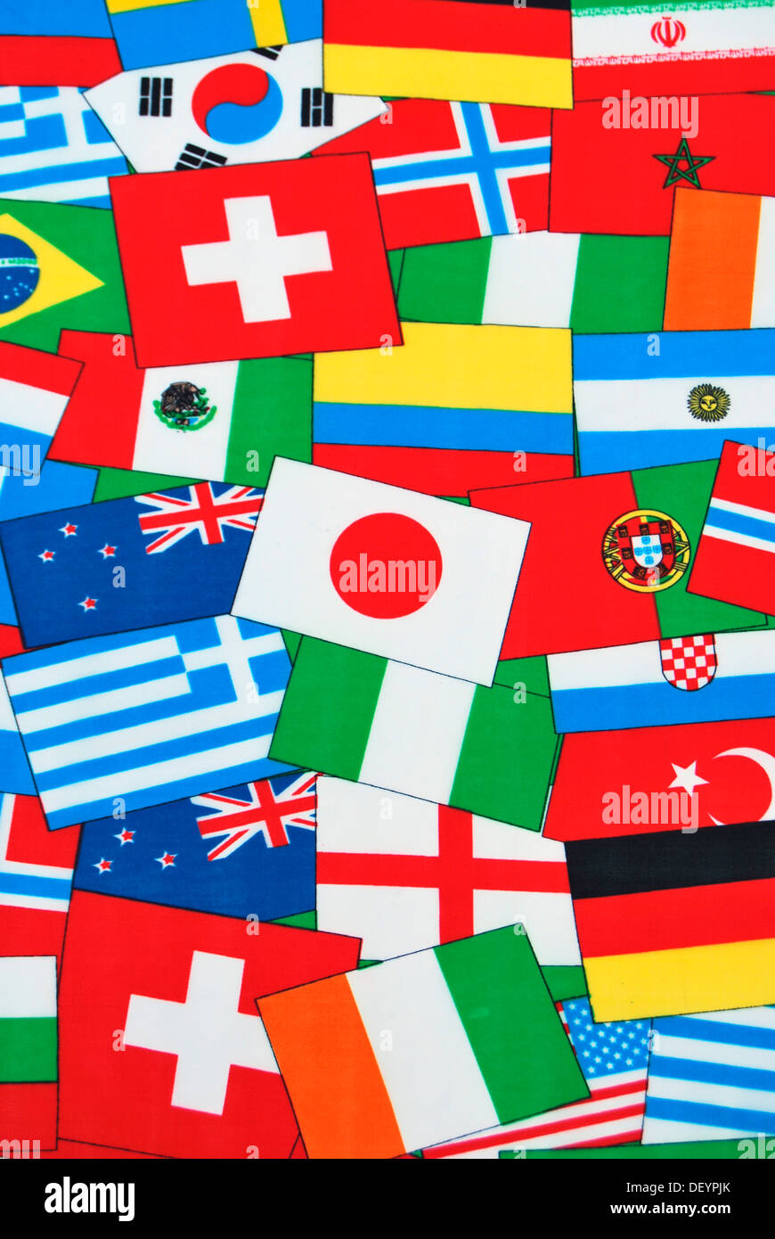 Flags of the world frame hi-res stock photography and images - Alamy