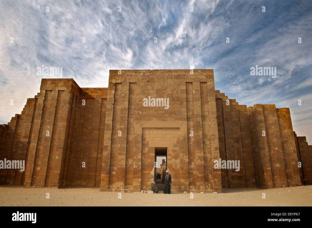Entrance to the viewing platform for the Sphinx Stock Photo - Alamy
