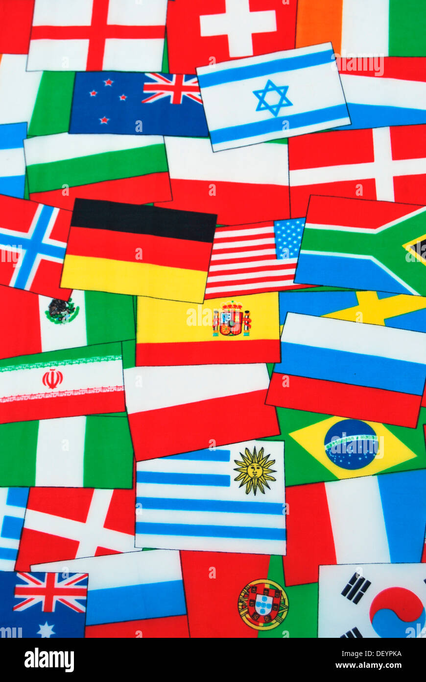 Flags of the world illustrations hi-res stock photography and images ...