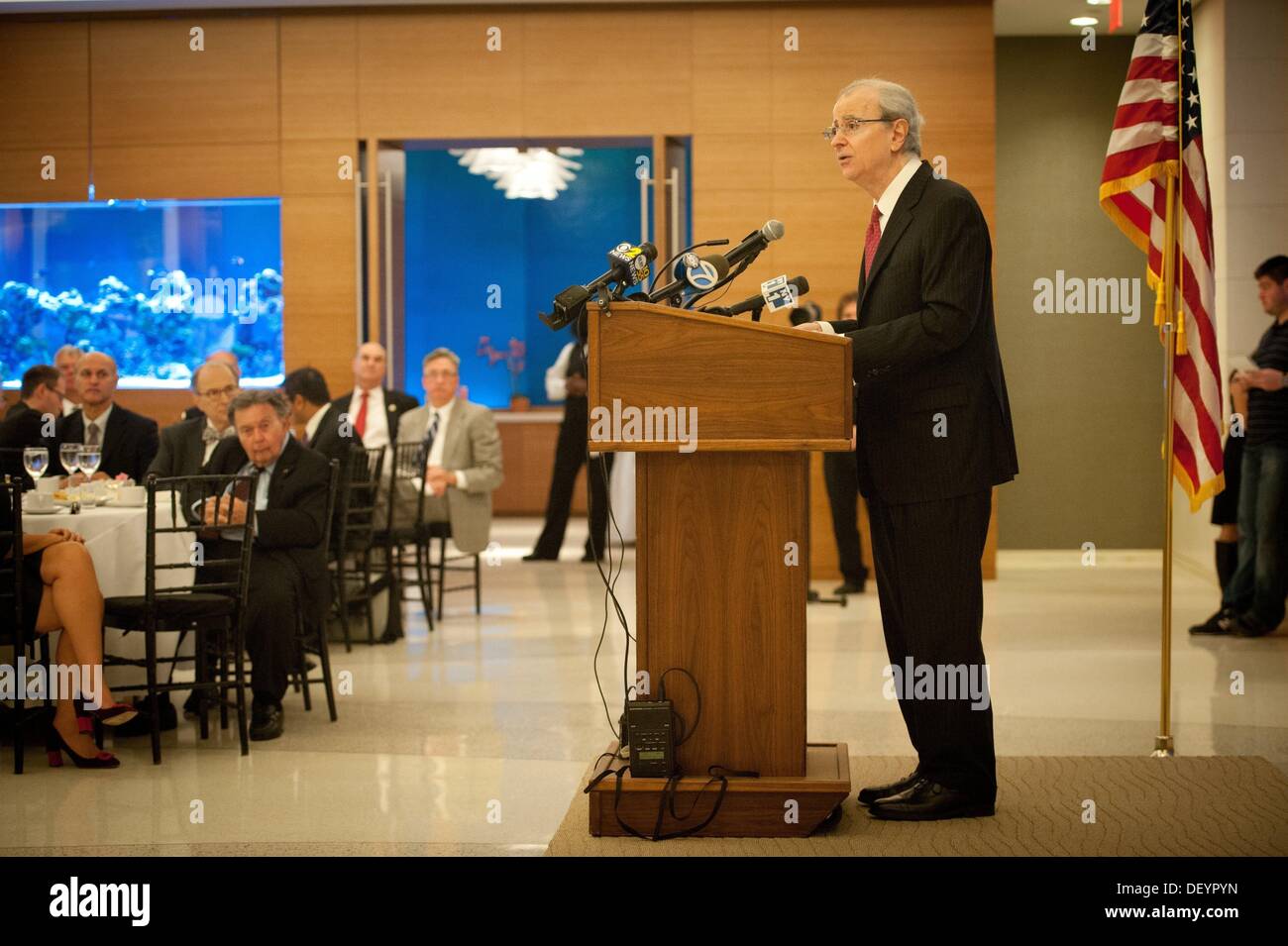Manhattan, New York, USA. 25th Sep, 2013. Chief Judge JONATHAN LIPPMAN ...