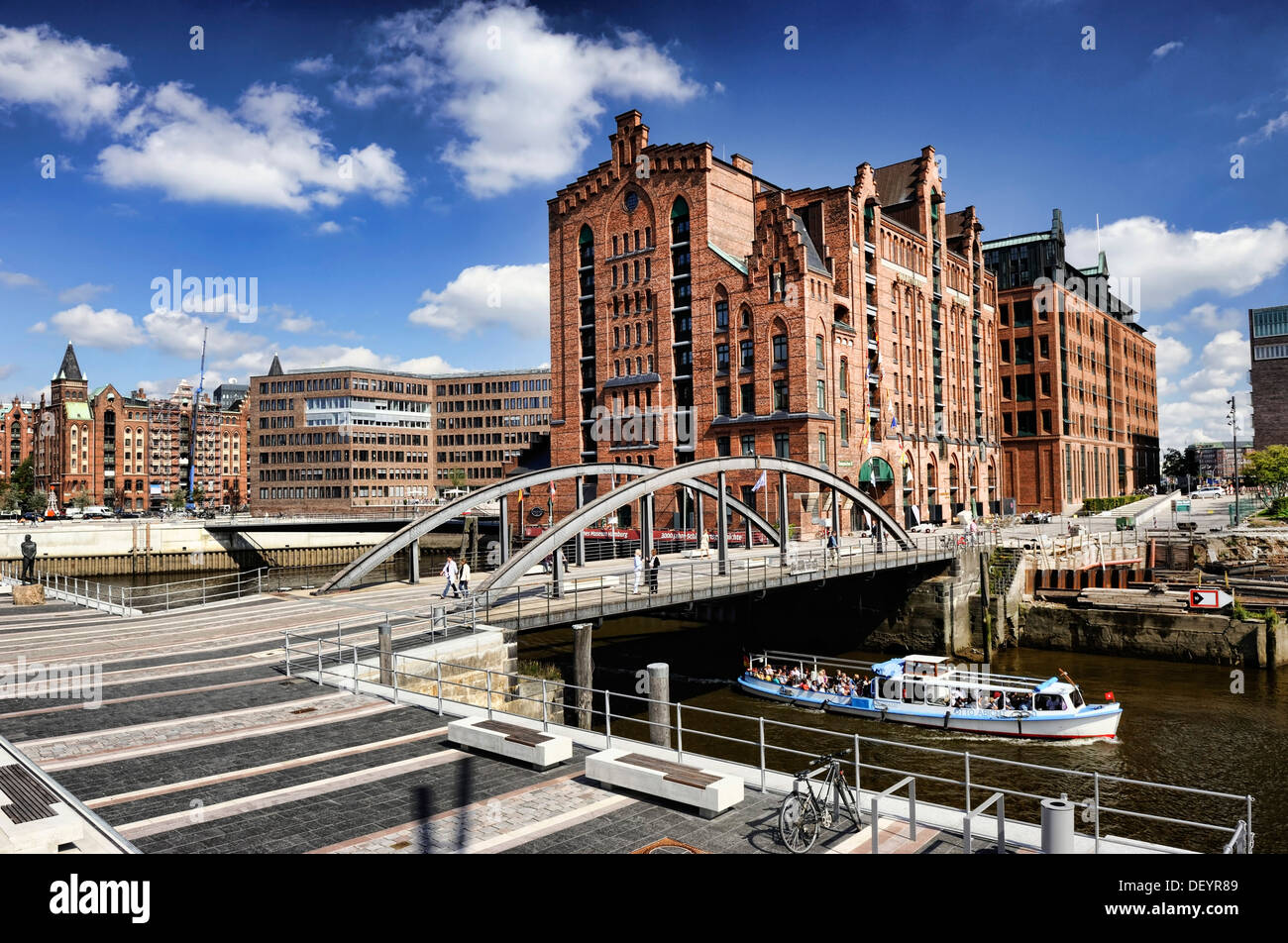 International Maritime Museum and Magdeburg Port in HafenCity, Hamburg ...