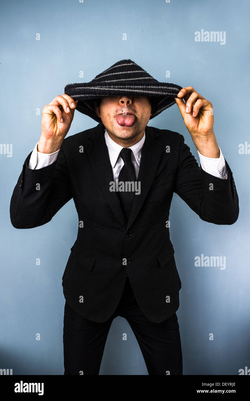 Cartoon Raspberry Blowing