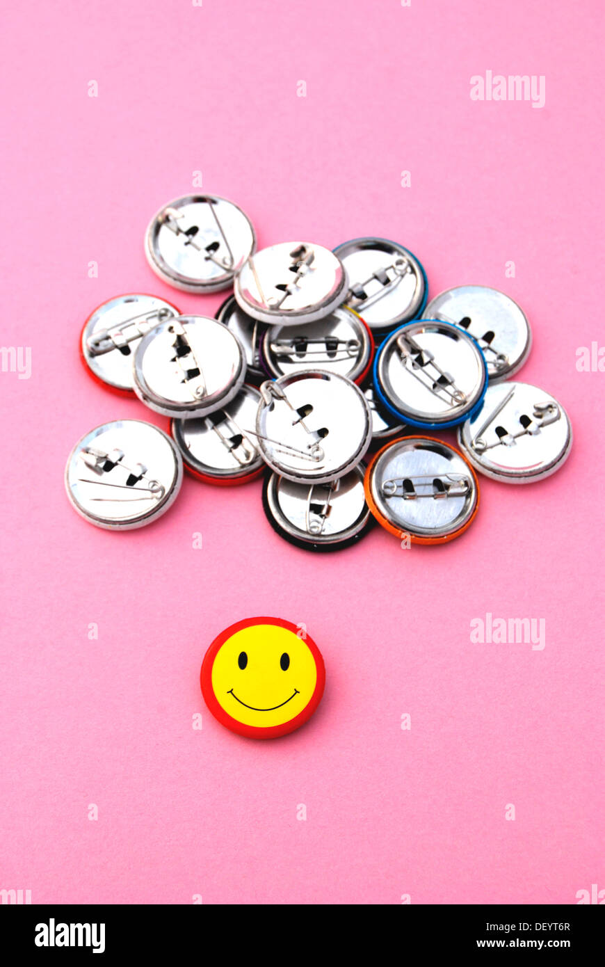 Smile buttons hi-res stock photography and images - Alamy