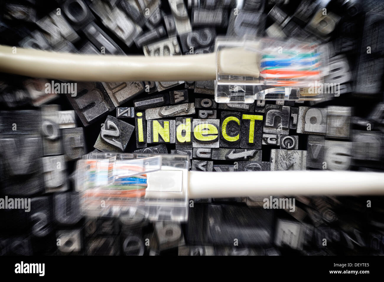 Stroke indect, European ? ? berwachungsprojekt, Schriftzug indect ...
