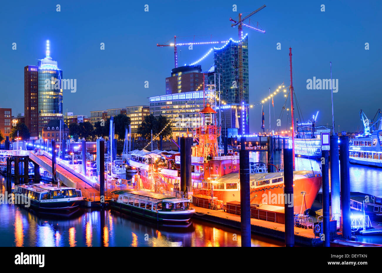 Blue Light Installation High Resolution Stock Photography and Images ...