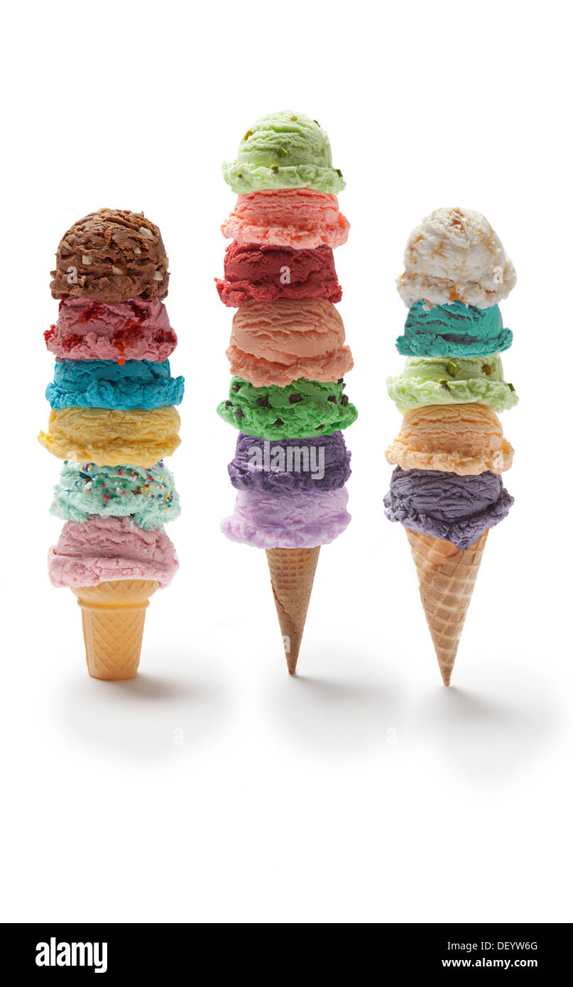 Triple cone Cut Out Stock Images & Pictures - Alamy