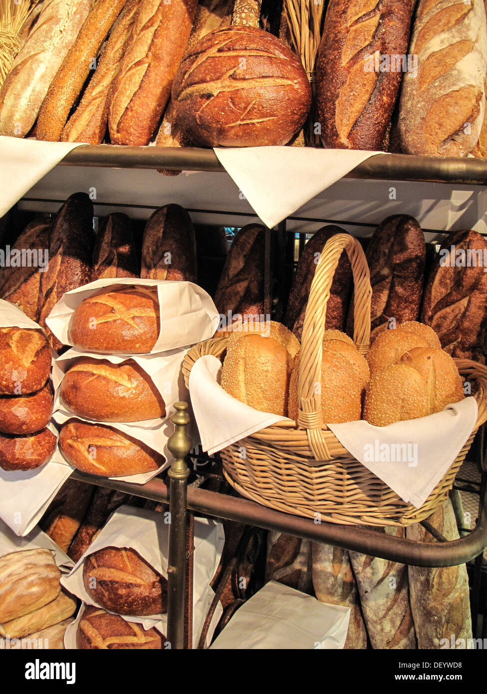 Artisan Bread Display High Resolution Stock Photography and Images - Alamy