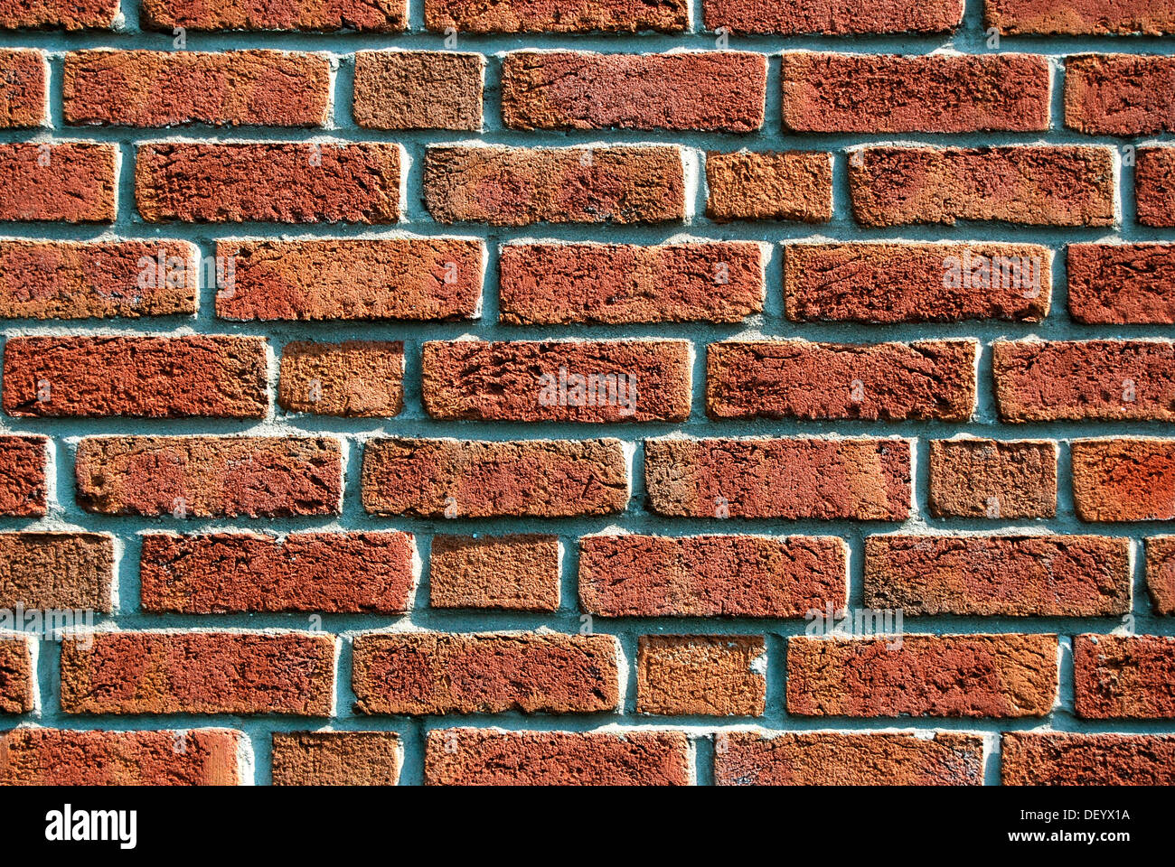 Wall of clinker bricks Stock Photo - Alamy