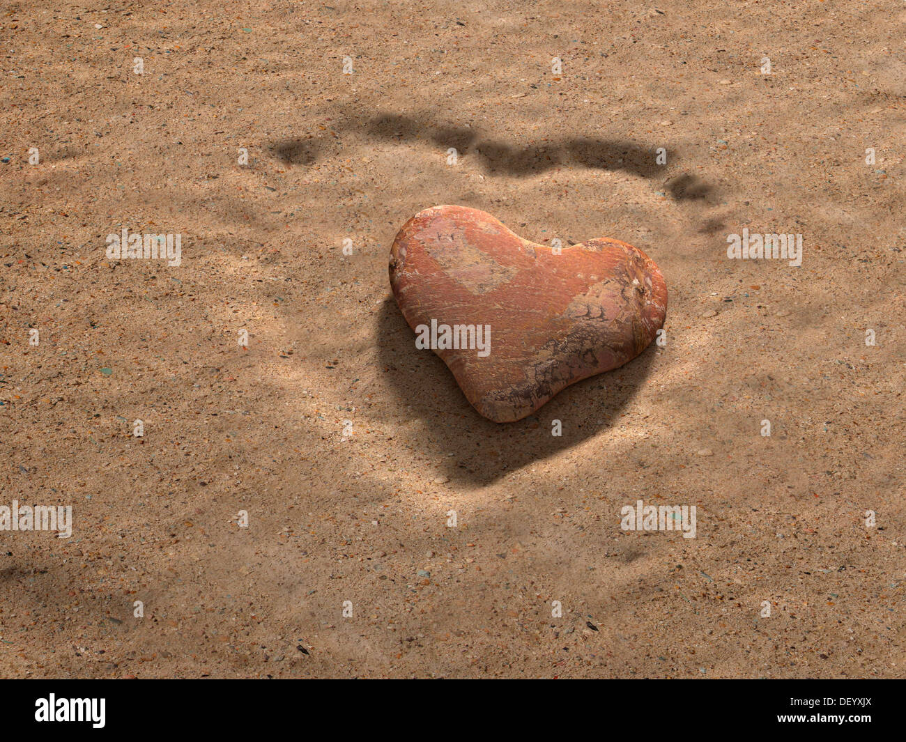 Heart and computer illustration hi-res stock photography and images - Alamy