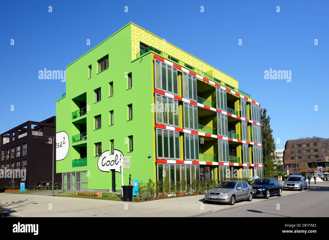 IBA building project BIQ, the alga house in Wilhelm's castle, Hamburg ...