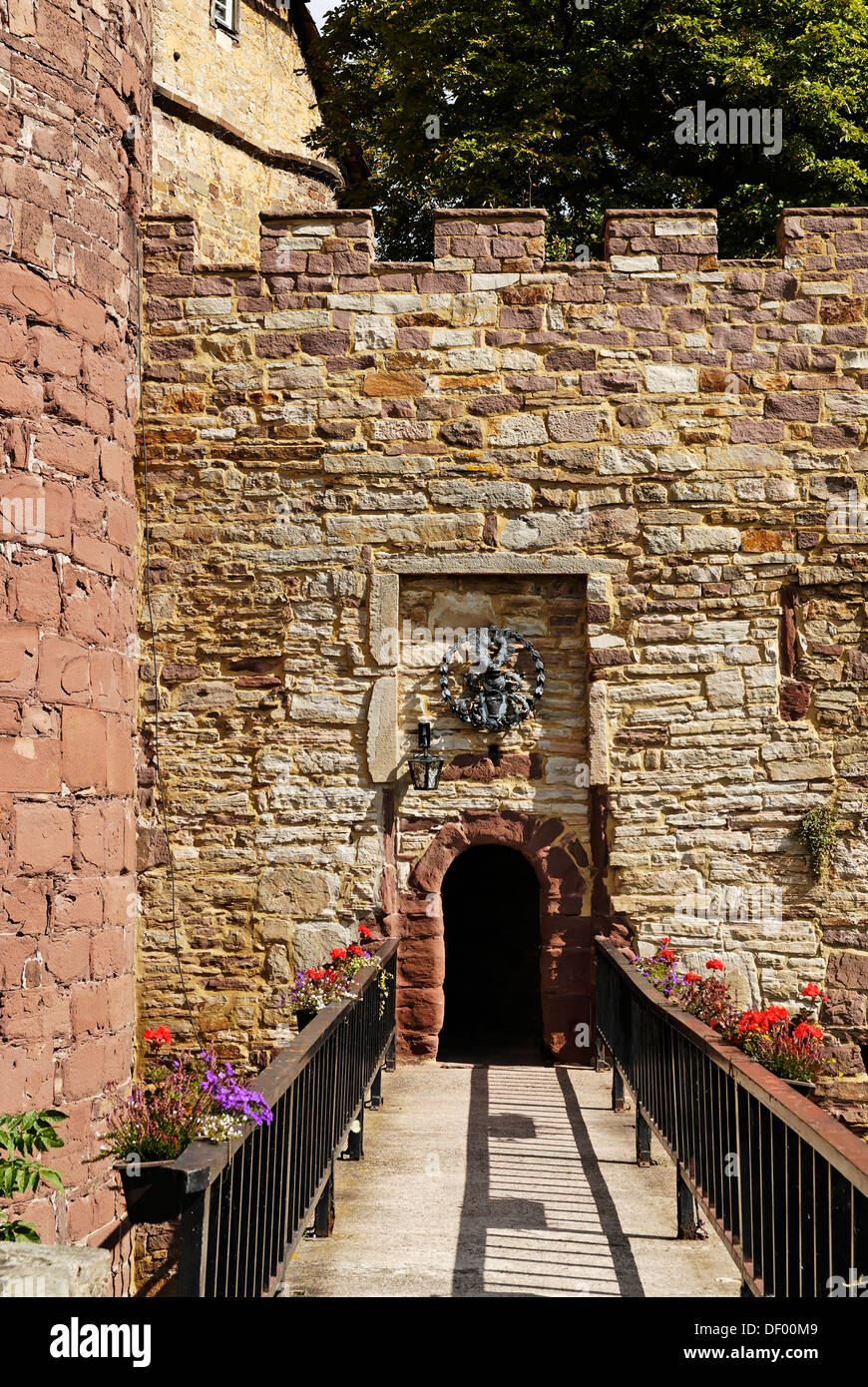 Entrance to Trendelburg Castle, Hesse Stock Photo - Alamy