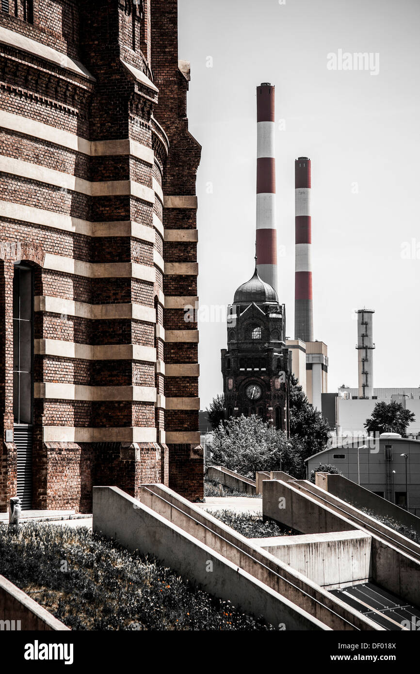 Gasometer City in the Simmering district, Vienna, Austria, Europe Stock ...