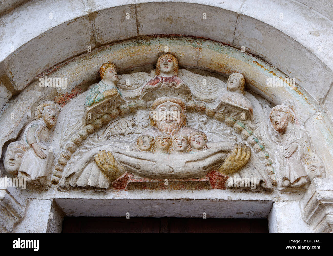 Souls in the Bosom of Abraham, gate, Saint Ulrich succursal church ...