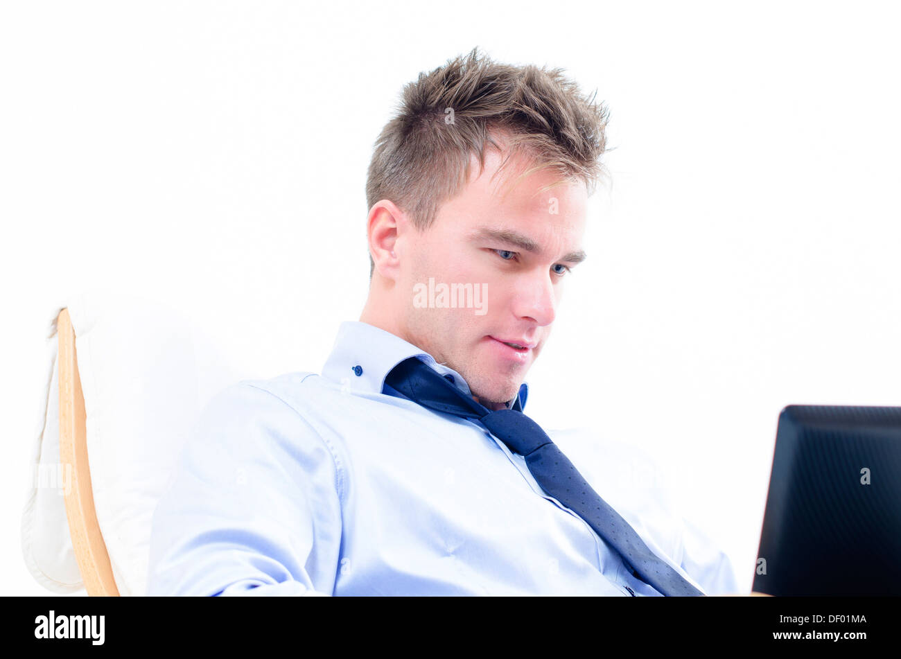 Man using computer plan hi-res stock photography and images - Alamy