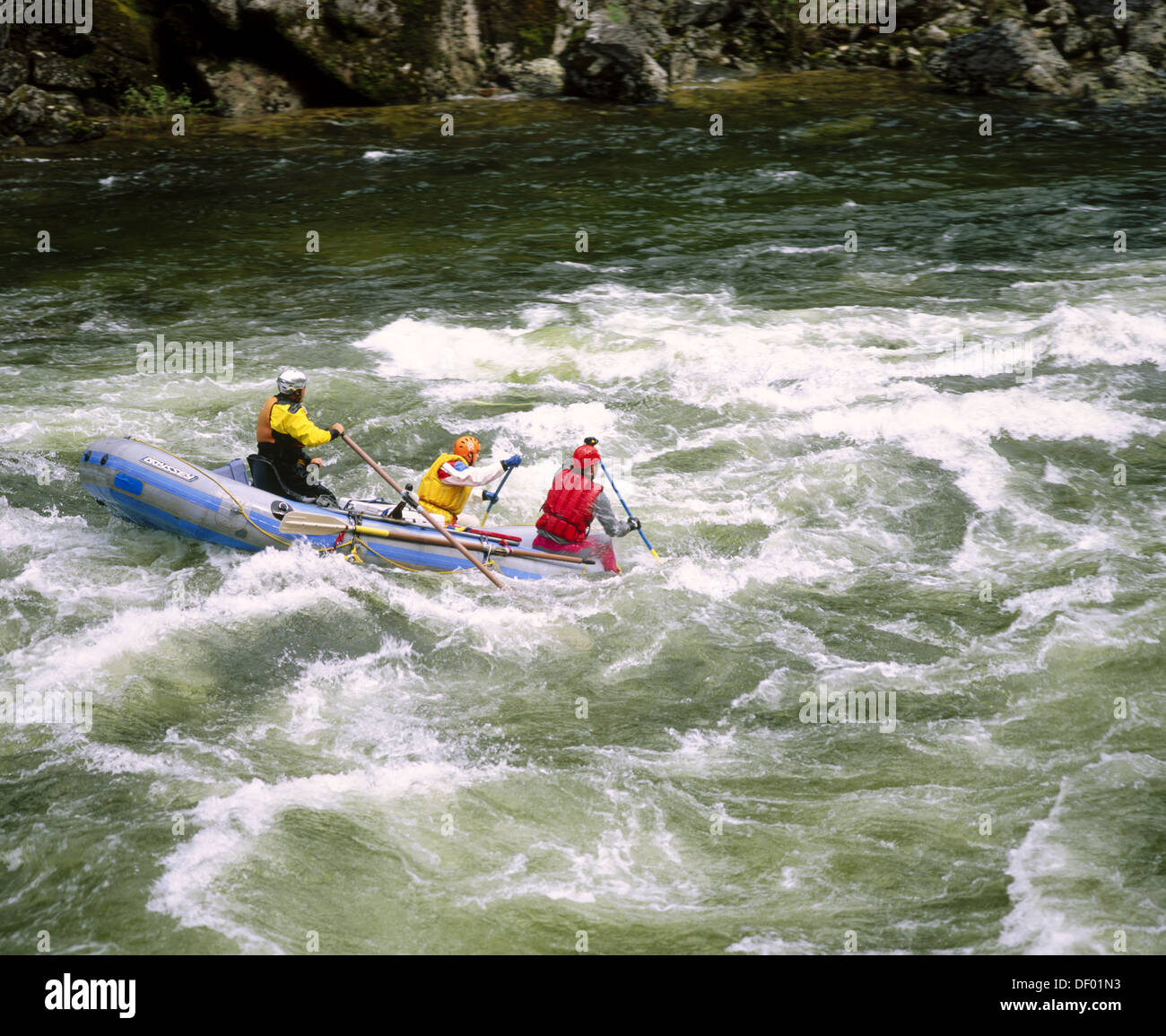Whitewater rafting lochsa river idaho hi-res stock photography and ...
