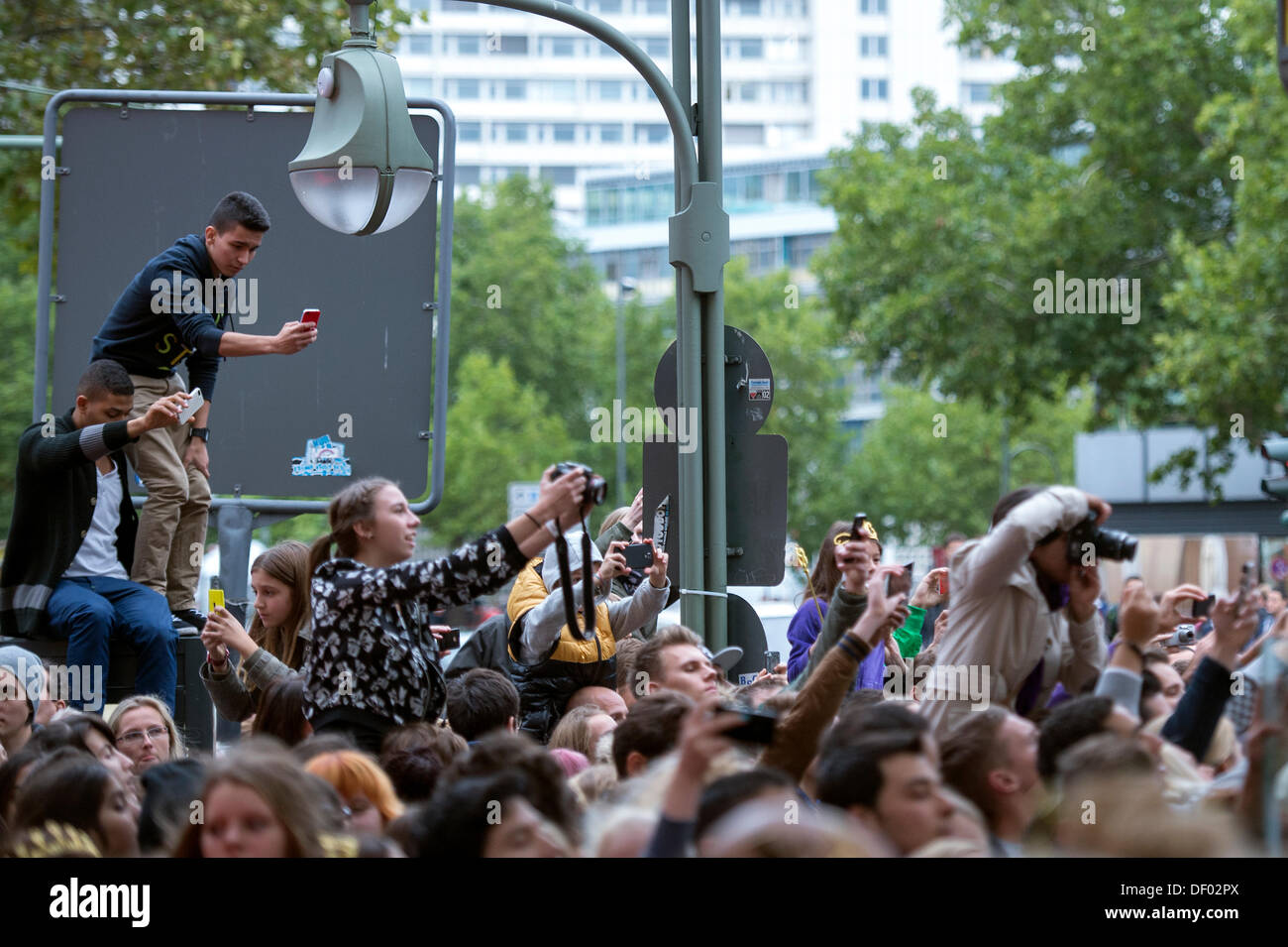 Berlin, Germany. September 25th 2013. Katy Perry launches the new ...