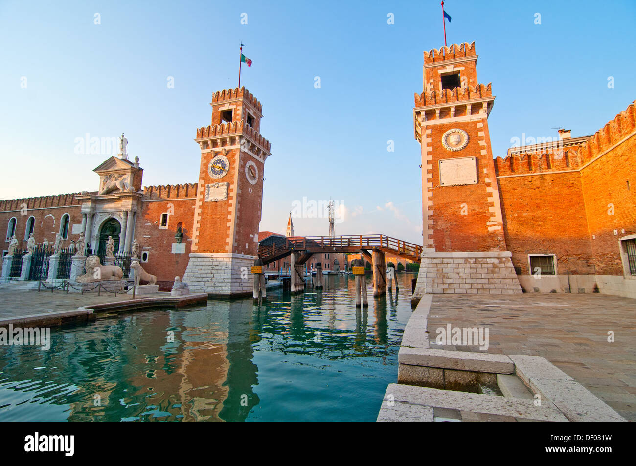 Venice Italy Arsenale ancient Serenissima militar structure Stock Photo ...