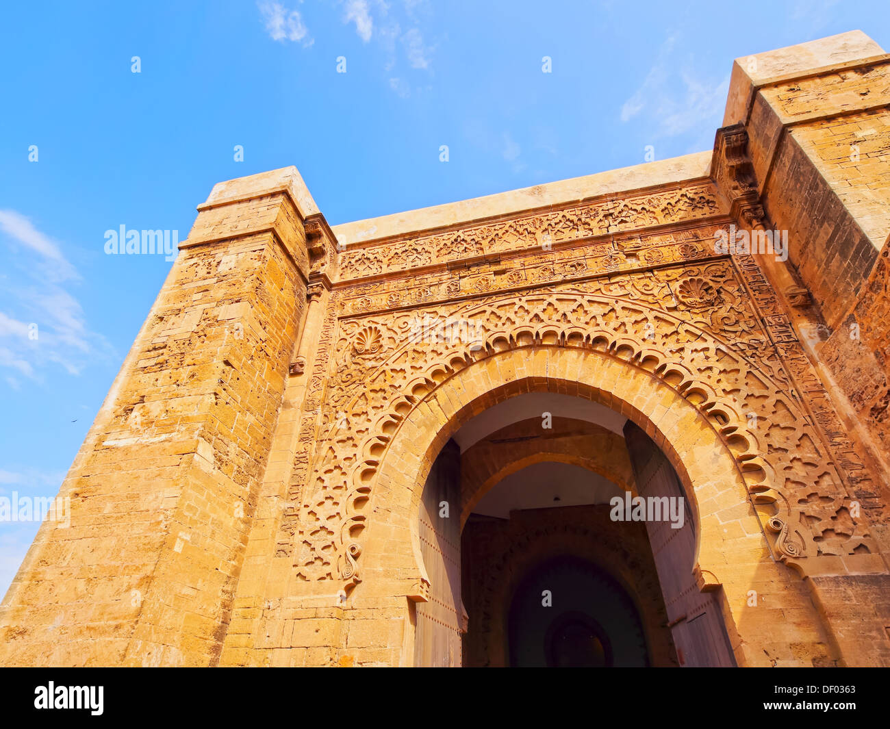 Gate in Rabat - capital city of Morocco, Africa Stock Photo - Alamy