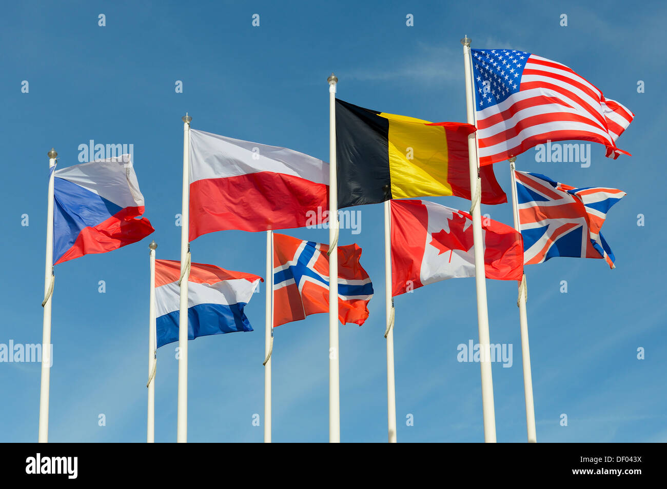 Nato flags hi-res stock photography and images - Alamy