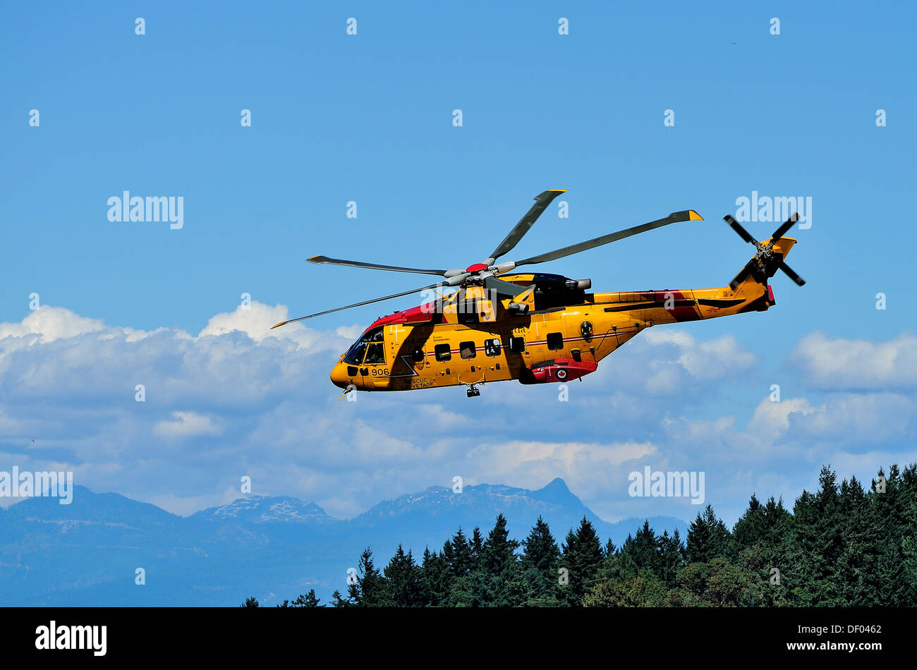 Agusta Westland CH-149 Cormorant search and rescue helicopter Stock Photo - Alamy