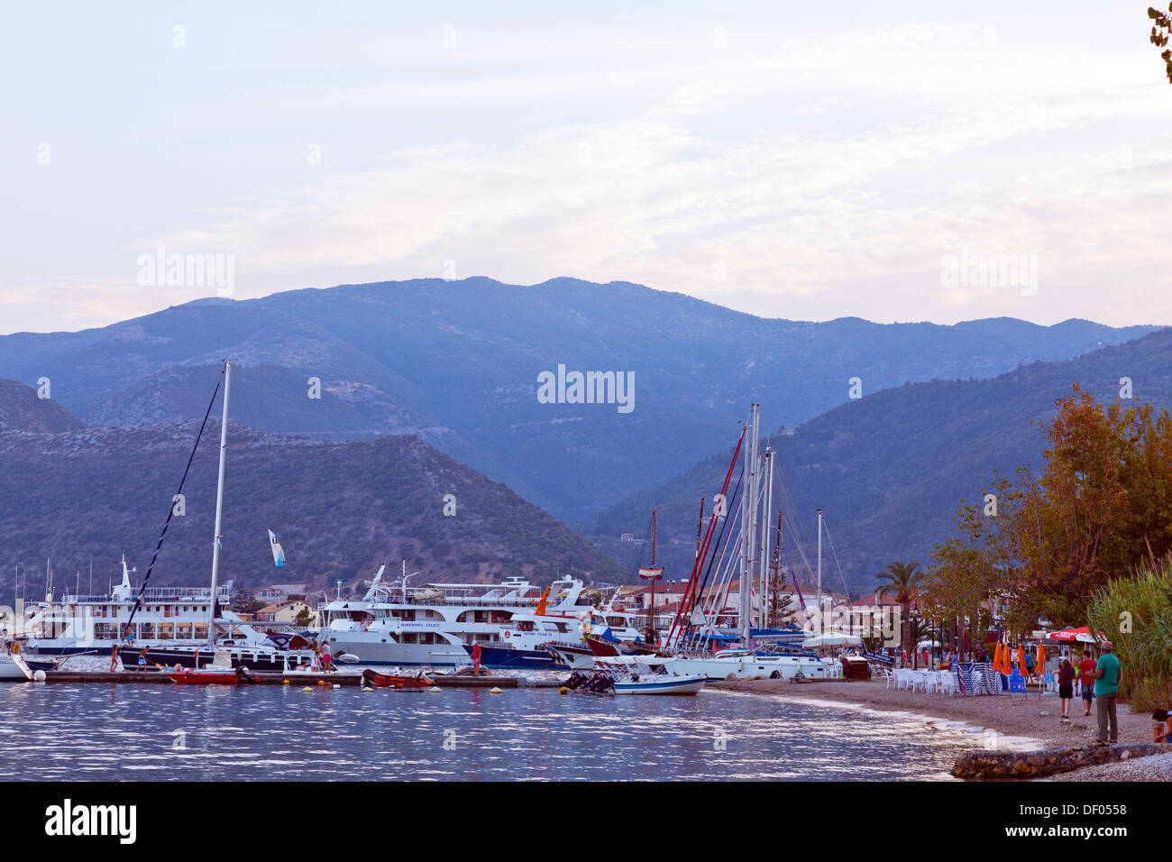 Nidri harbour nidri hi-res stock photography and images - Alamy