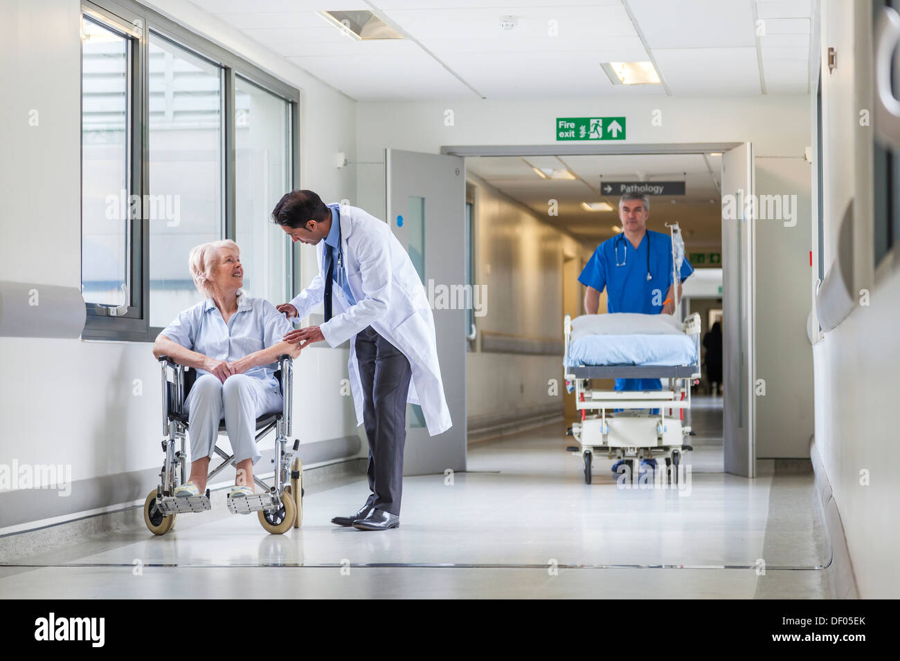 Indian Hospital Corridor