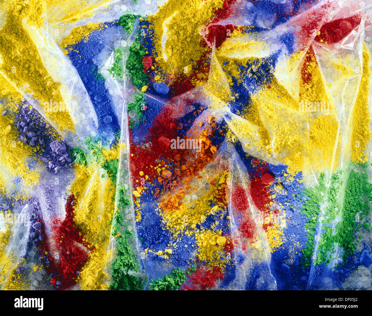 Colour pigments, colour powder Stock Photo - Alamy