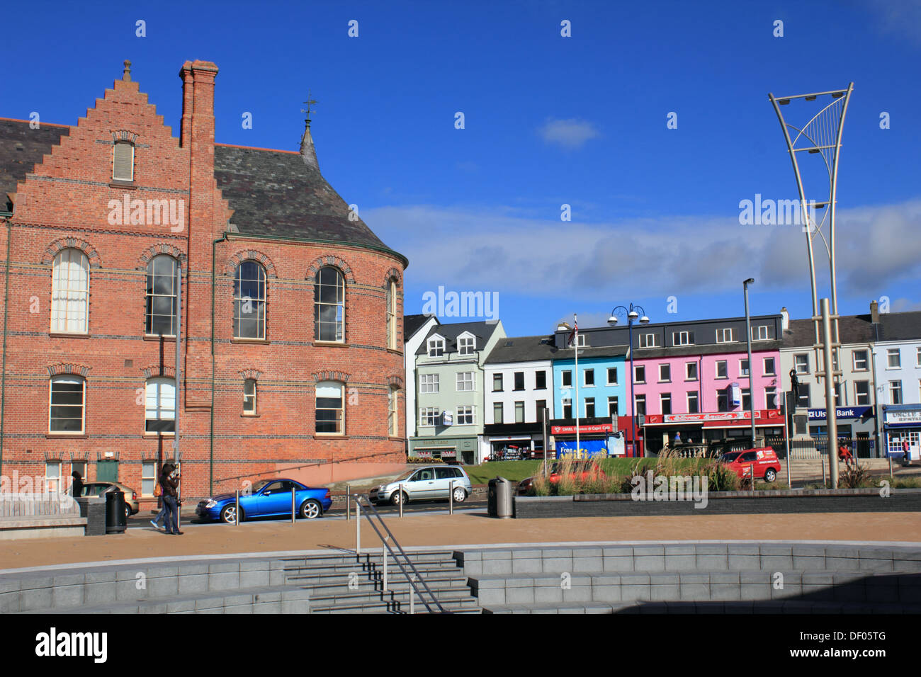 Coastal resort of Portrush, County Antrim, Northern Ireland, UK Stock ...
