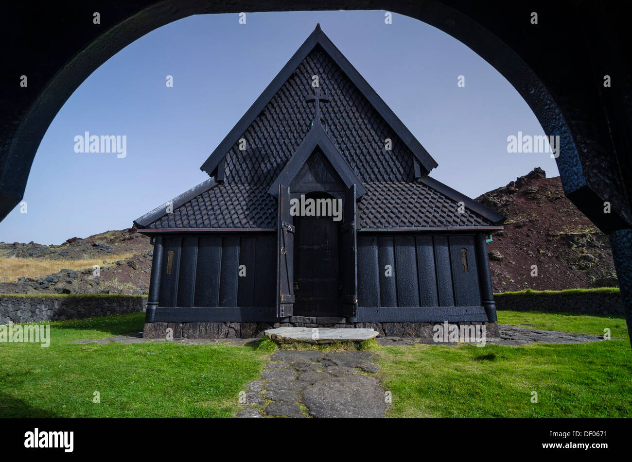 Heimaey stave church hi-res stock photography and images - Alamy