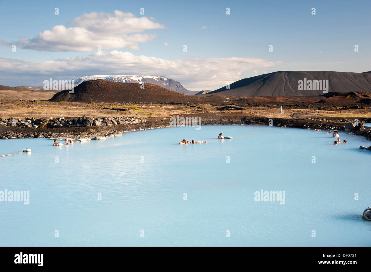 Jarðboeðin thermal bath, Myvatn Nature Baths, the Blue Lagoon of the ...