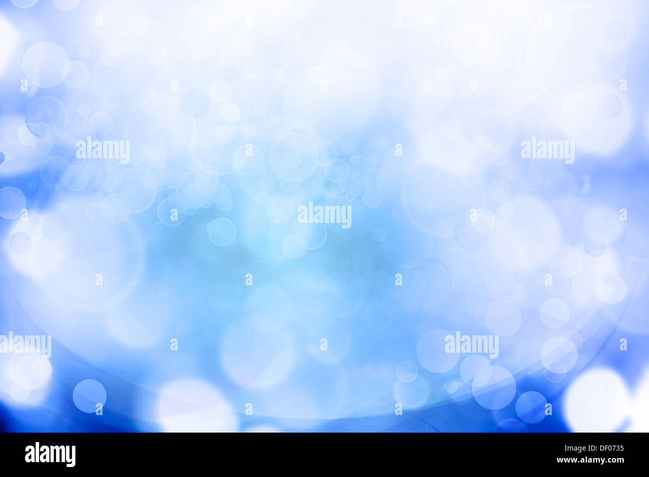 Bright lights abstract blue background Stock Photo - Alamy