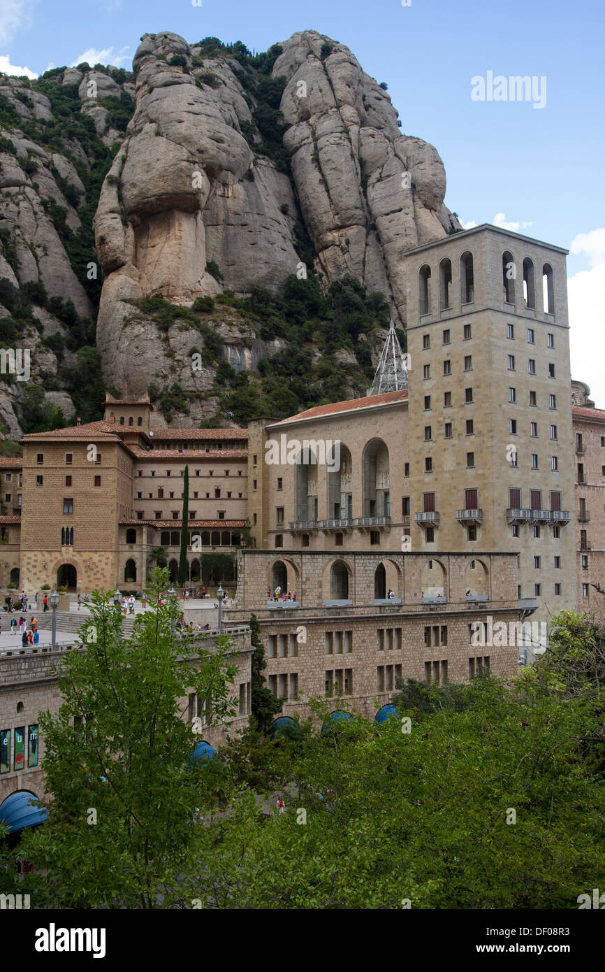 Monastery Montserrat, Barcelona, Spain Stock Photo - Alamy