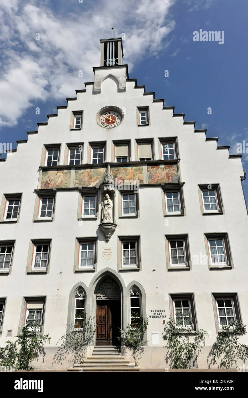 District offices, Weingarten, Baden-Wuerttemberg Stock Photo - Alamy