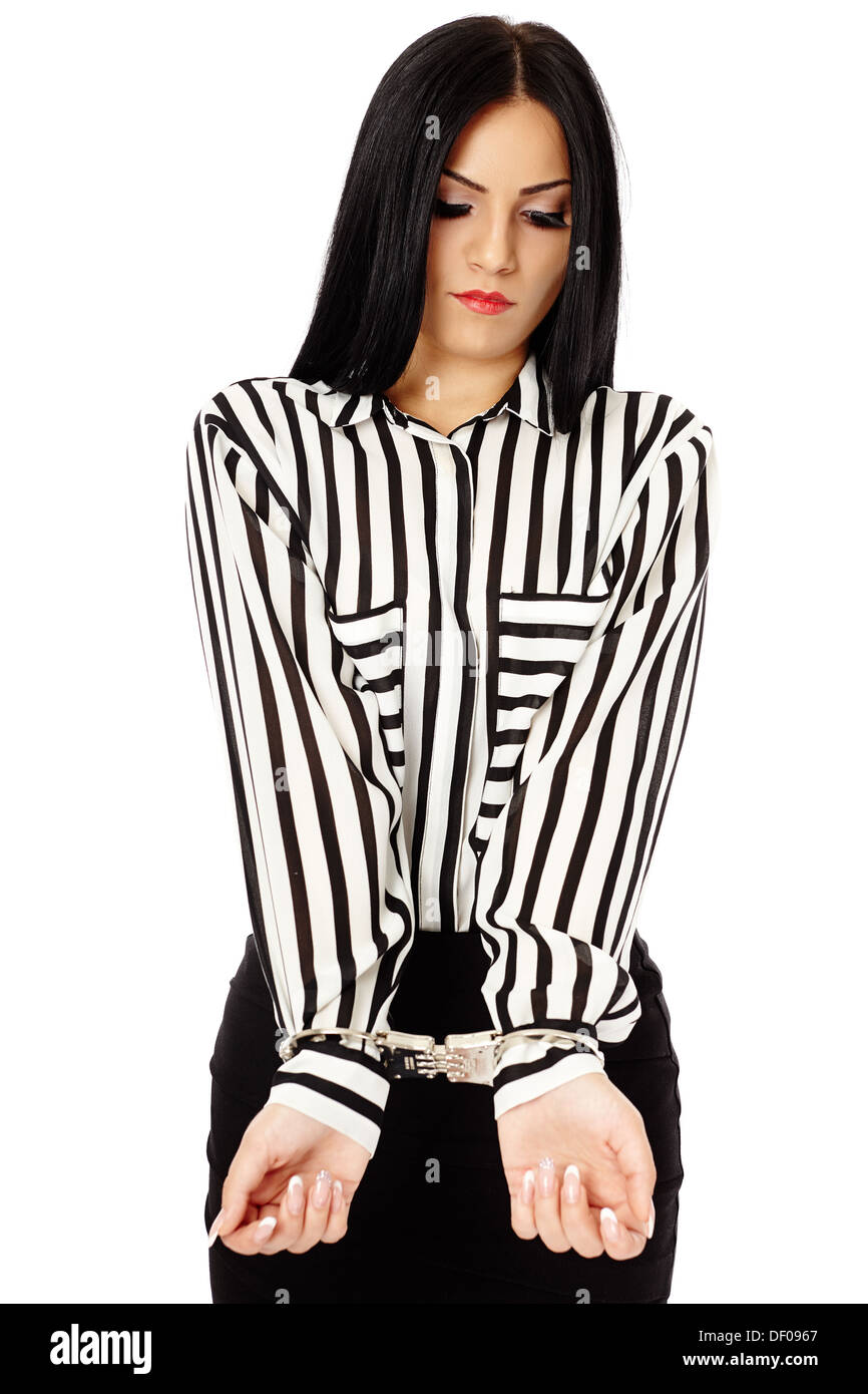 Female Handcuffed Stock Photos & Female Handcuffed Stock Images - Alamy