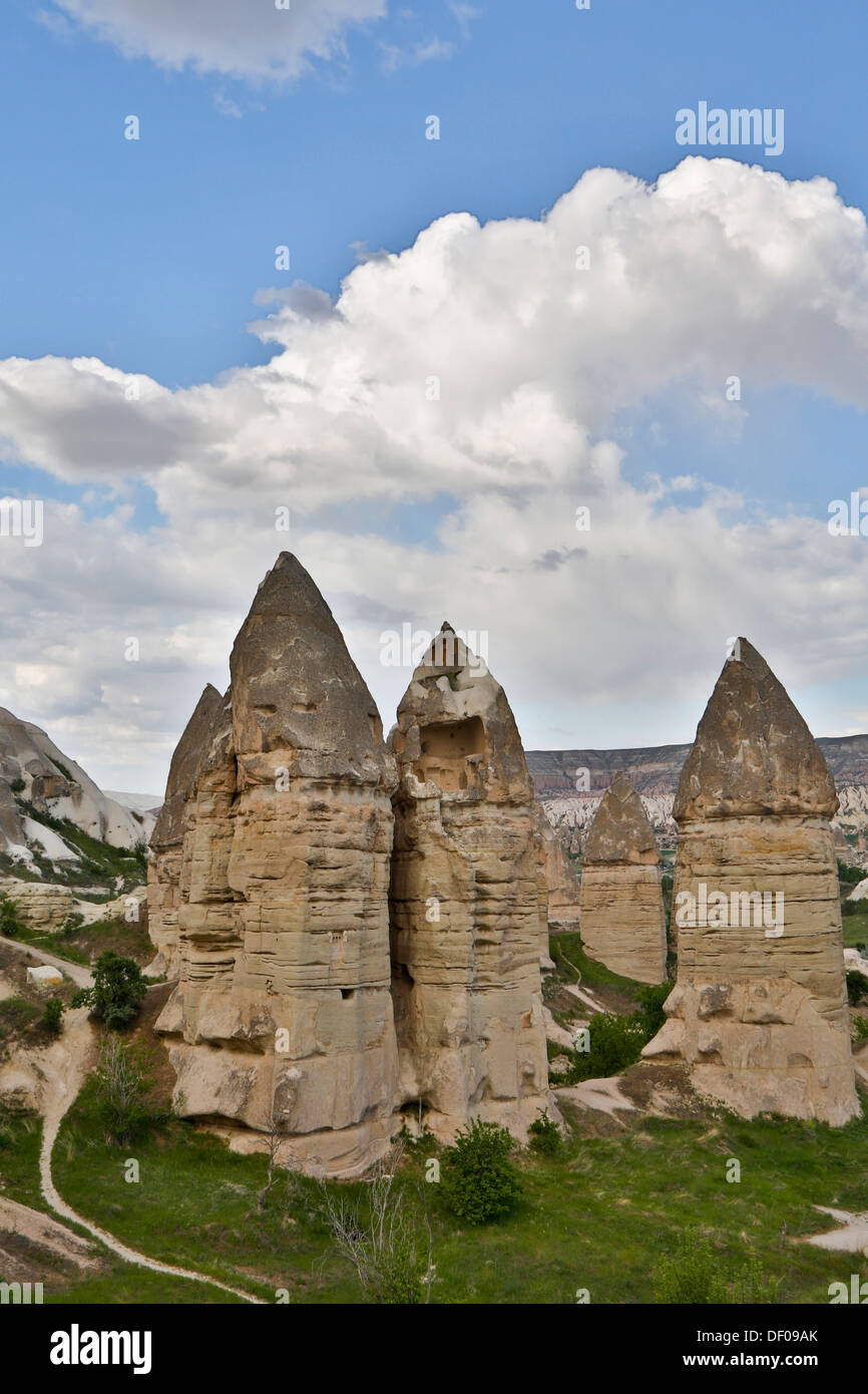 Fairy Chimneys in Central Turkey's Cappadocia Stock Photo - Alamy
